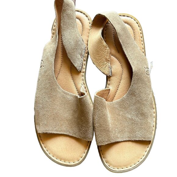 Born | Shoes | Born Womens Inlet Fisherman Sandals Brown Leather Suede ...